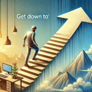 get down to の意味とは？《例文・語源・使い方を徹底解説》 | 日々、読書日和