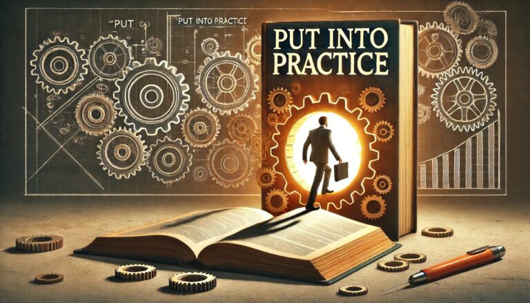 put into practice の意味とは？ 例文&イラスト付き意味解説 | 日々、読書日和