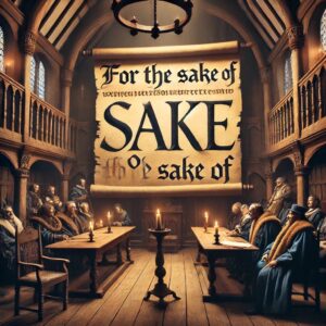 for the sake of の意味とは？ イラスト付き意味解説 | 日々、読書日和