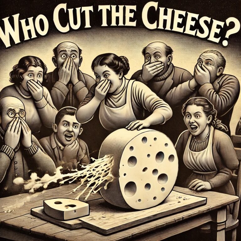 who cut the cheese? の意味とは？ 例文&イラスト付き意味解説 | 日々、読書日和