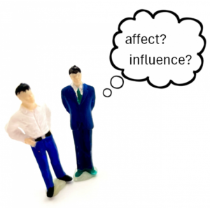 affect / influence の違い｜影響を与える英語まとめ | 日々、読書日和